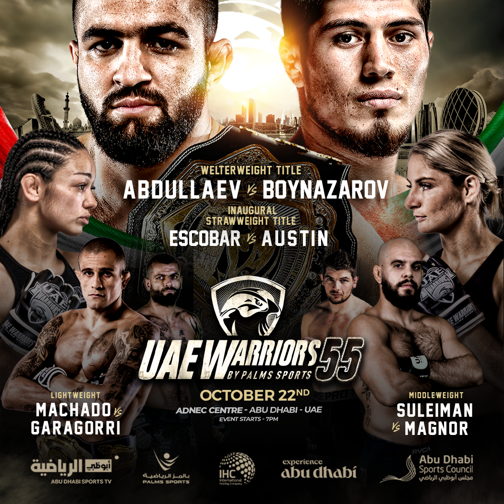 UAE Warriors 55 | ADNEC Centre Abu Dhabi